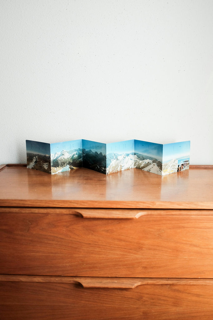 Schilthorn Panorama 360 fold out postcard – MicroscopeTelescope